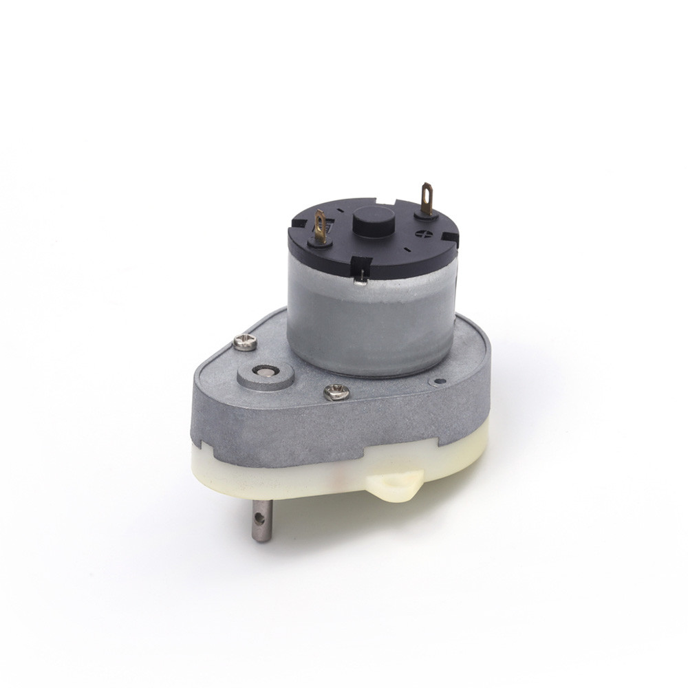 6VDC 12VDC 24VDC Dc Gear Motor RF520 RF500 Pear Shape 1.15RPM GM48B