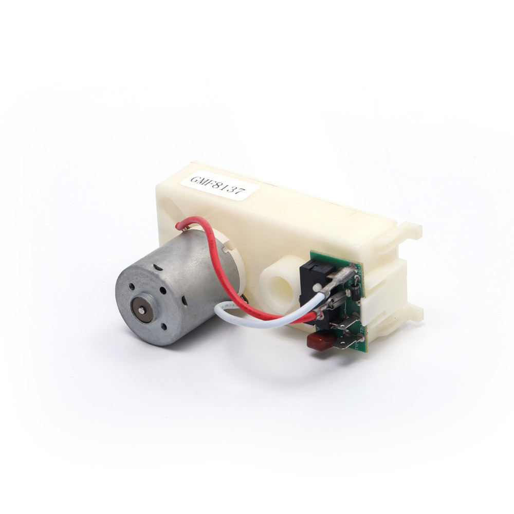 ROHS Square Shape Dc Gear Motor 90g RS365 12VDC 24VDC GMF8137